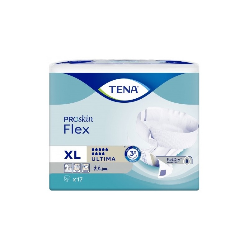 Tena Flex ProSkin Ultima XL : couche adulte à ceinture