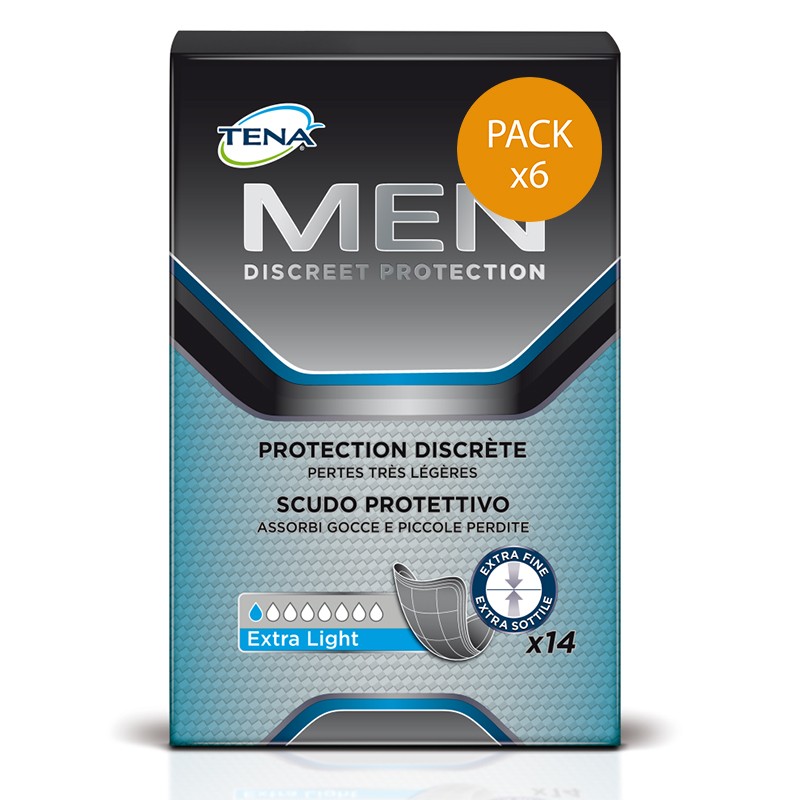 Protection urinaire homme - TENA Men Extra Light| SENEA| Liv. 24h