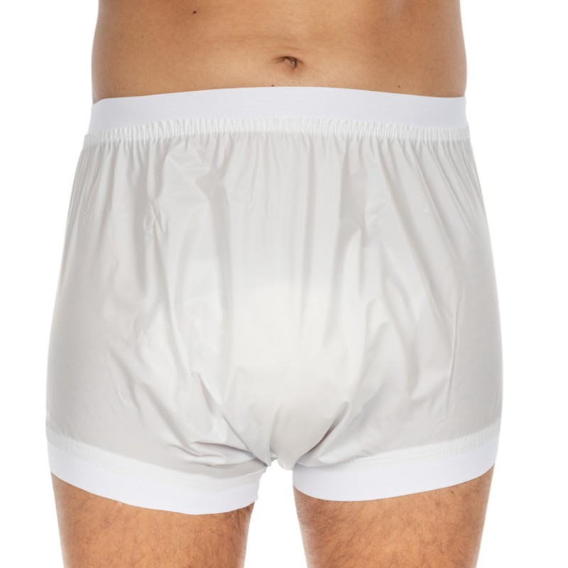Culotte plastique PVC incontinence coupe boxer - Suprima