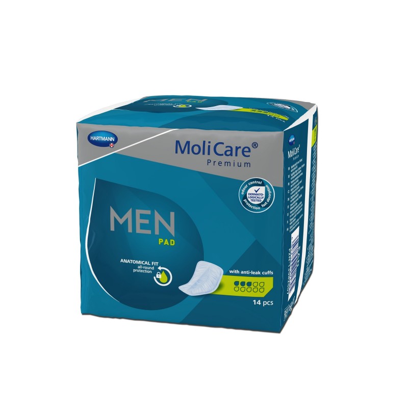 Protection urinaire homme - MoliCare Men 3 gouttes| SENEA|Liv. 24h