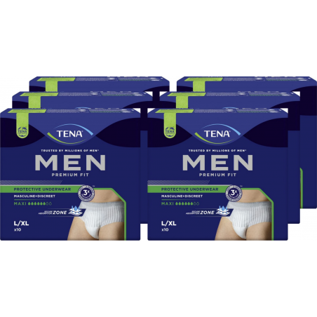 Protection urinaire homme TENA Men Premium Fit -Large-6 sachets| SENEA