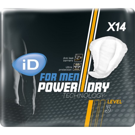 ID Discreet light pads for men Super - Protection urinaire homme|SENEA